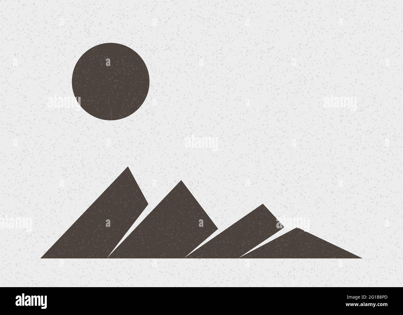 Geometric horizon Stock Vector Images - Alamy