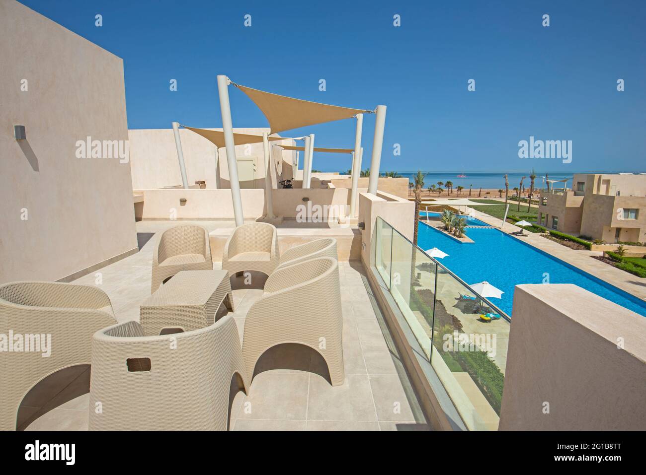 Roof terrace luxury hi-res stock photography and images - Alamy