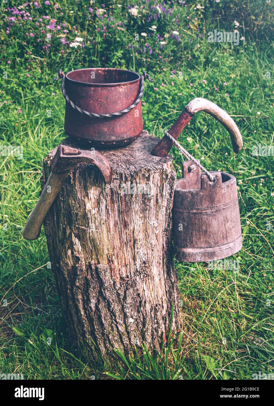 Roman gardening tool hi-res stock photography and images - Alamy