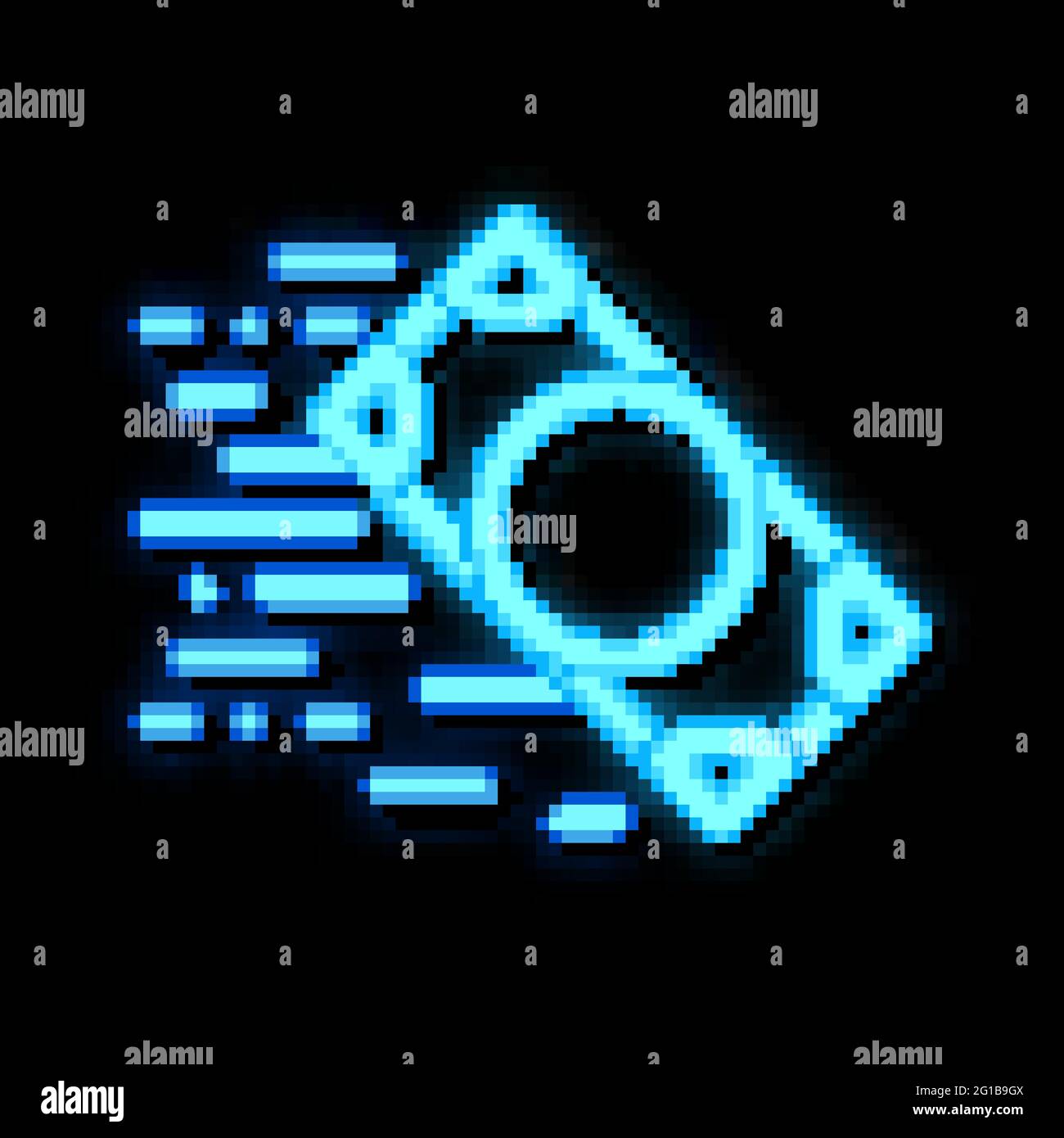 Banknote Dollar neon glow icon illustration Stock Vector Image & Art ...