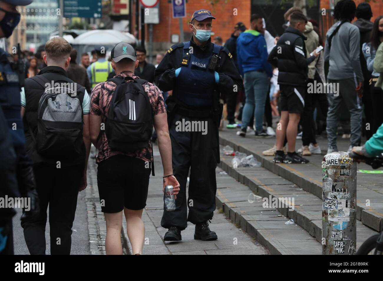 Gardai public order unit hi-res stock photography and images - Alamy