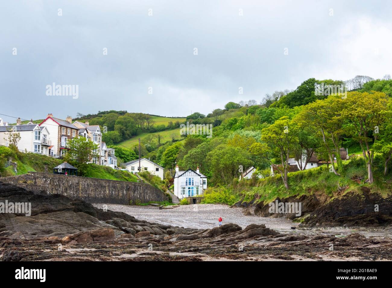 Combe martin rocks hi-res stock photography and images - Alamy