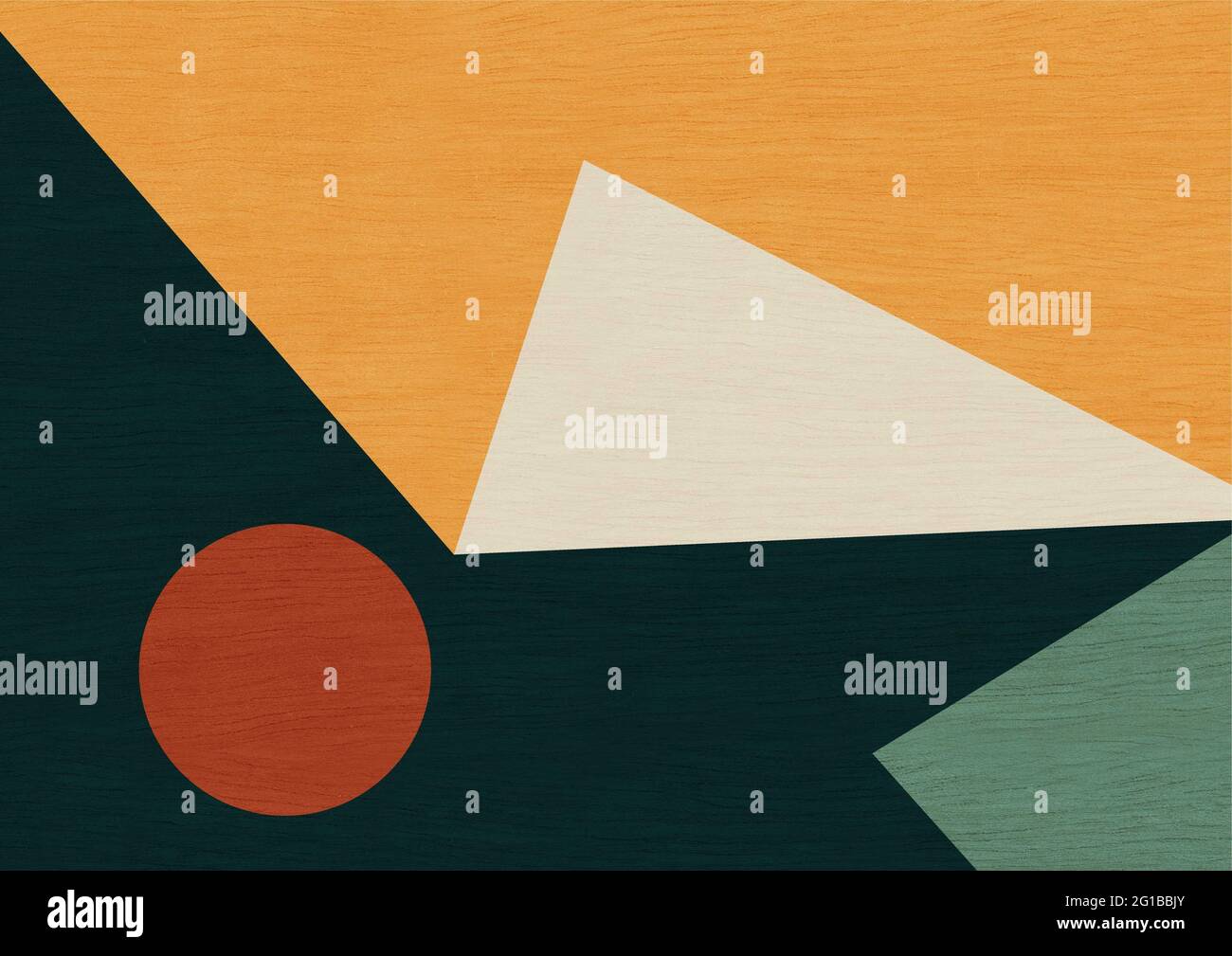 Non-figurative and non-representational abstract art on dark background ...