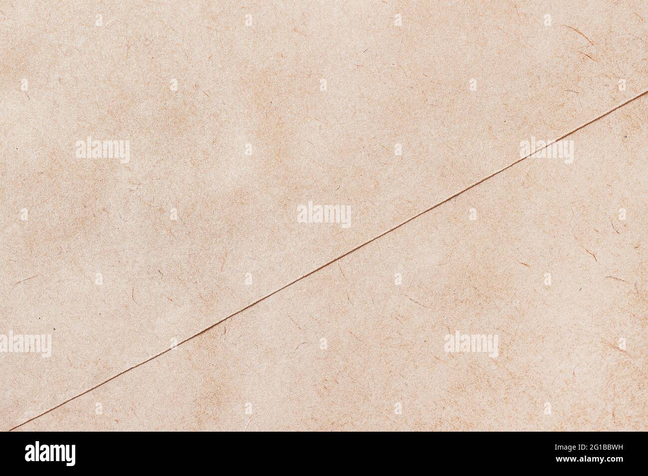 Texture of vintage craft paper divided in two parts on diagonal ...
