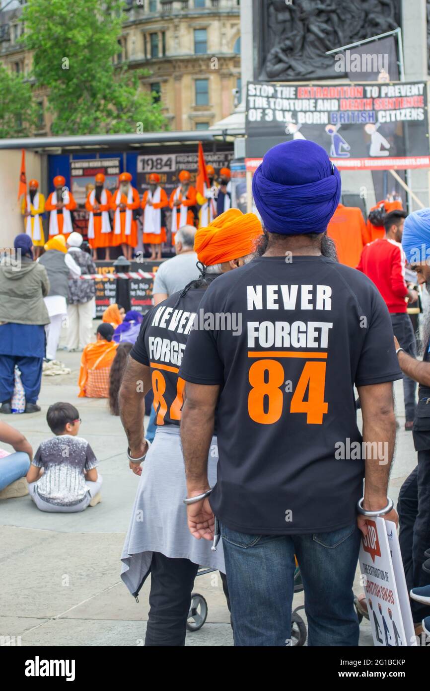 1984 sikh genocide hi-res stock photography and images - Alamy