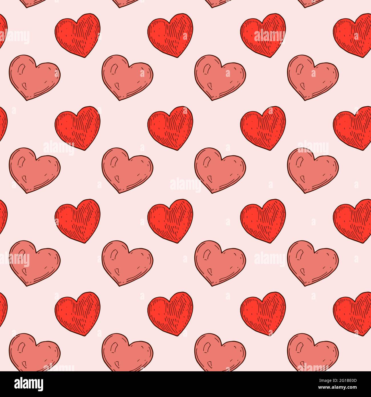 Hand drawn heart in hand hi-res stock photography and images - Alamy