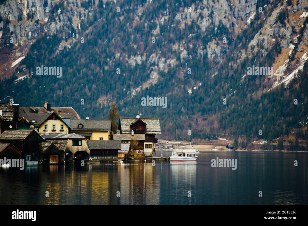 Austria hallstatt funicular railway salt hi-res stock photography and ...