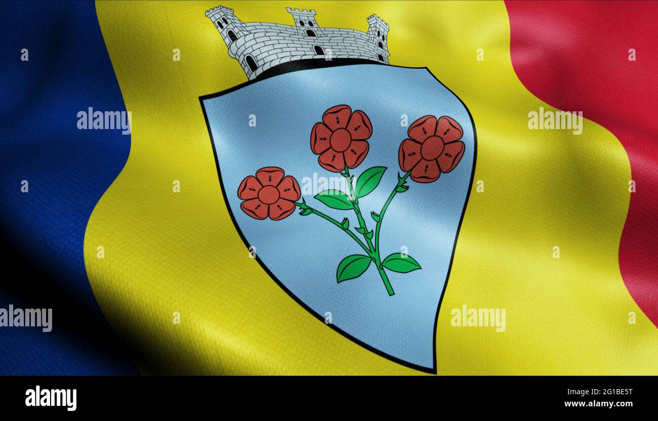 Romanian cities flag hi-res stock photography and images - Alamy