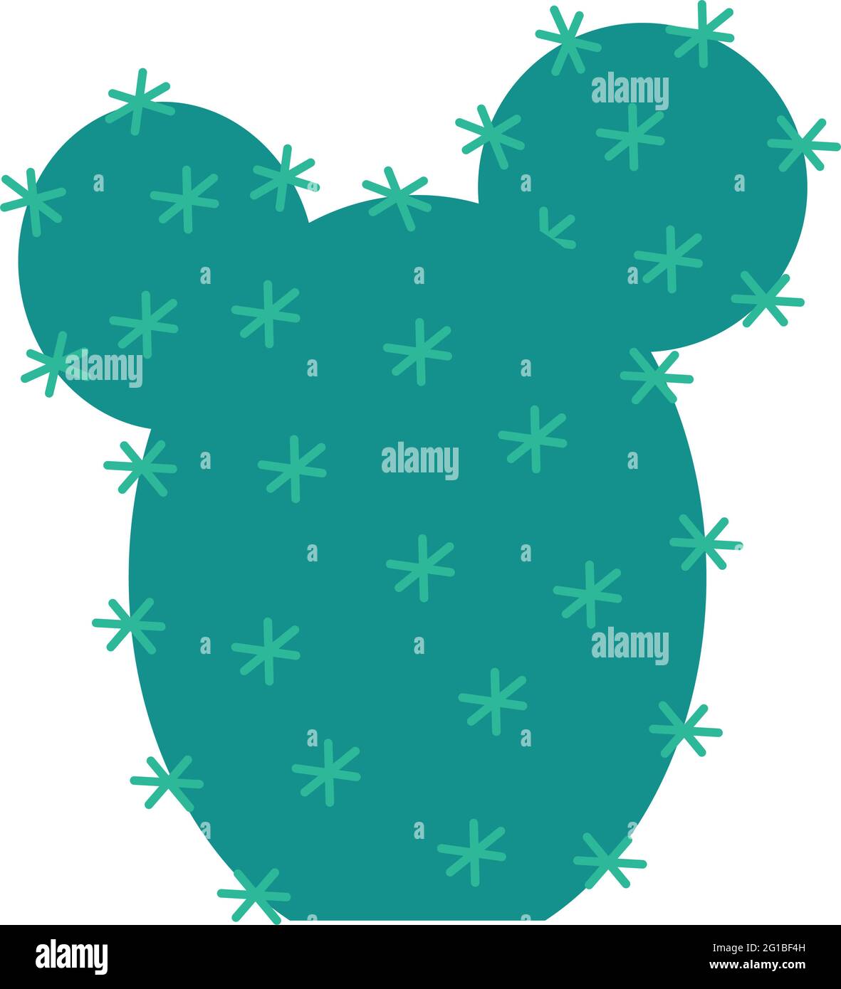 Pretty cactus design Stock Vector Images - Alamy