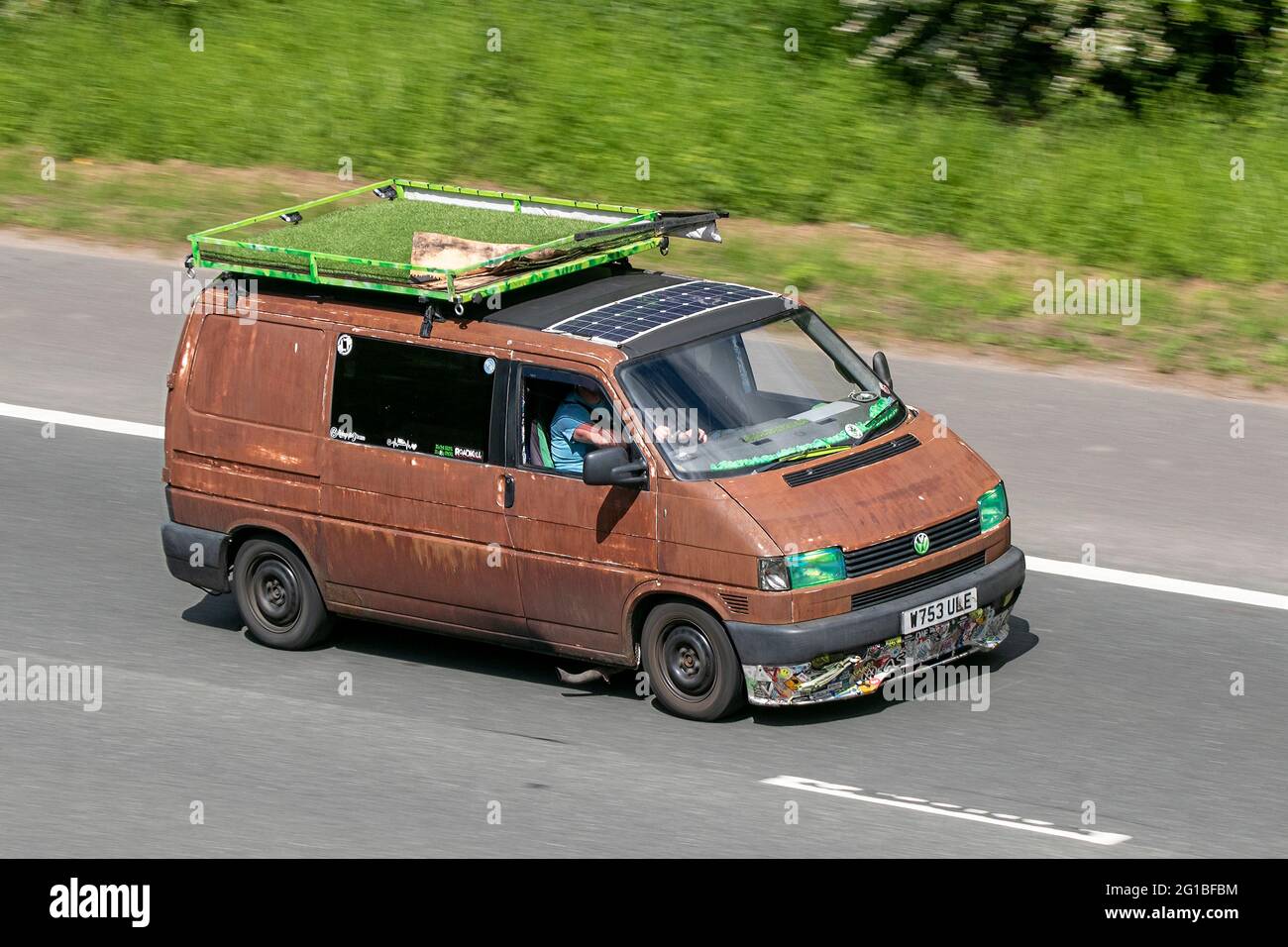 2000 brown Vw Volkswagen 1000 Td Swb LCV window panel van 1896cc diesel ...