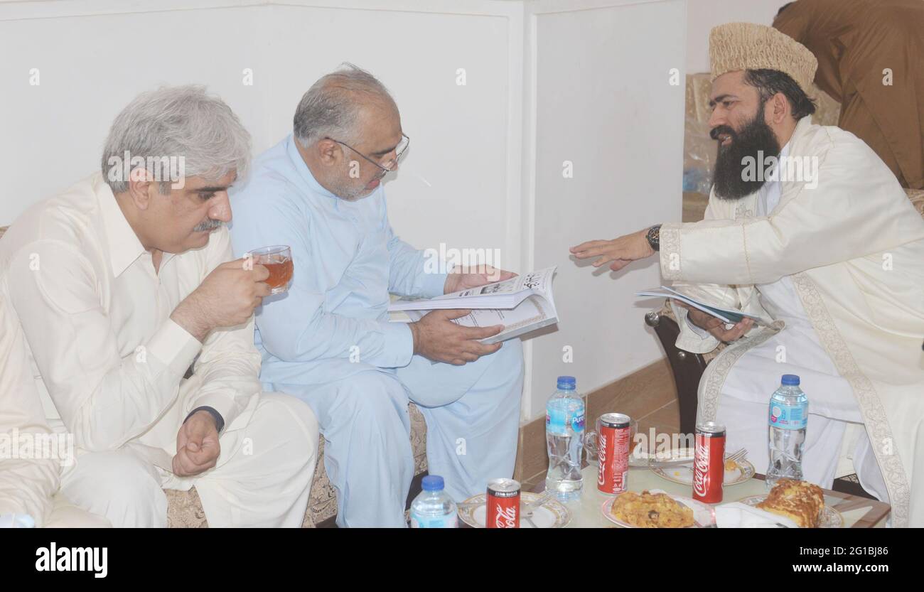 Lahore, Pakistan. 06th June, 2021. Speaker of the National Assembly ...