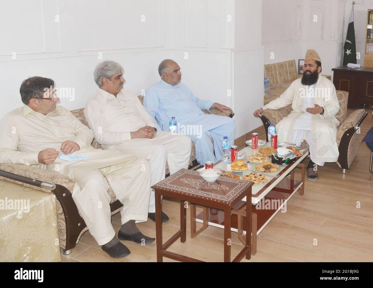 Lahore, Pakistan. 06th June, 2021. Speaker of the National Assembly ...