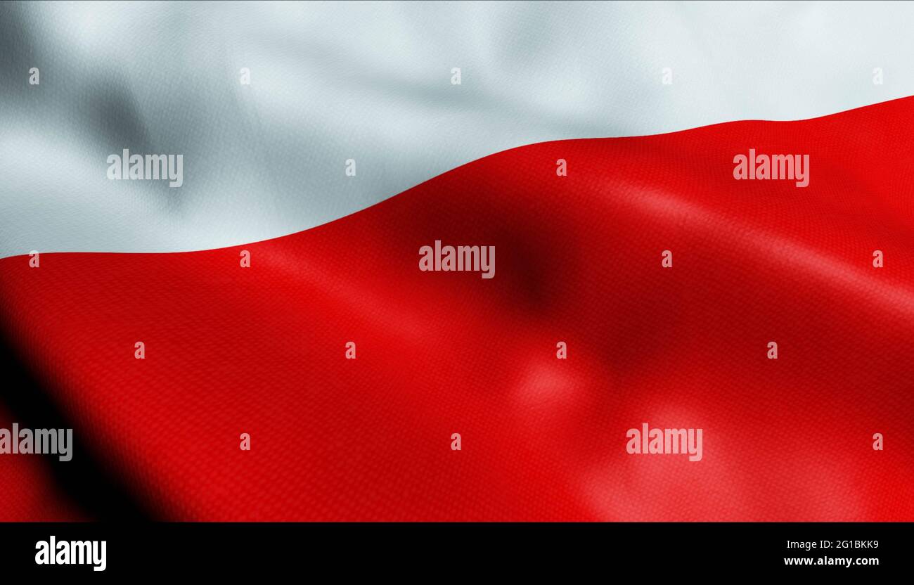3D Illustration of a waving Switzerland region flag of Lausanne Stock ...
