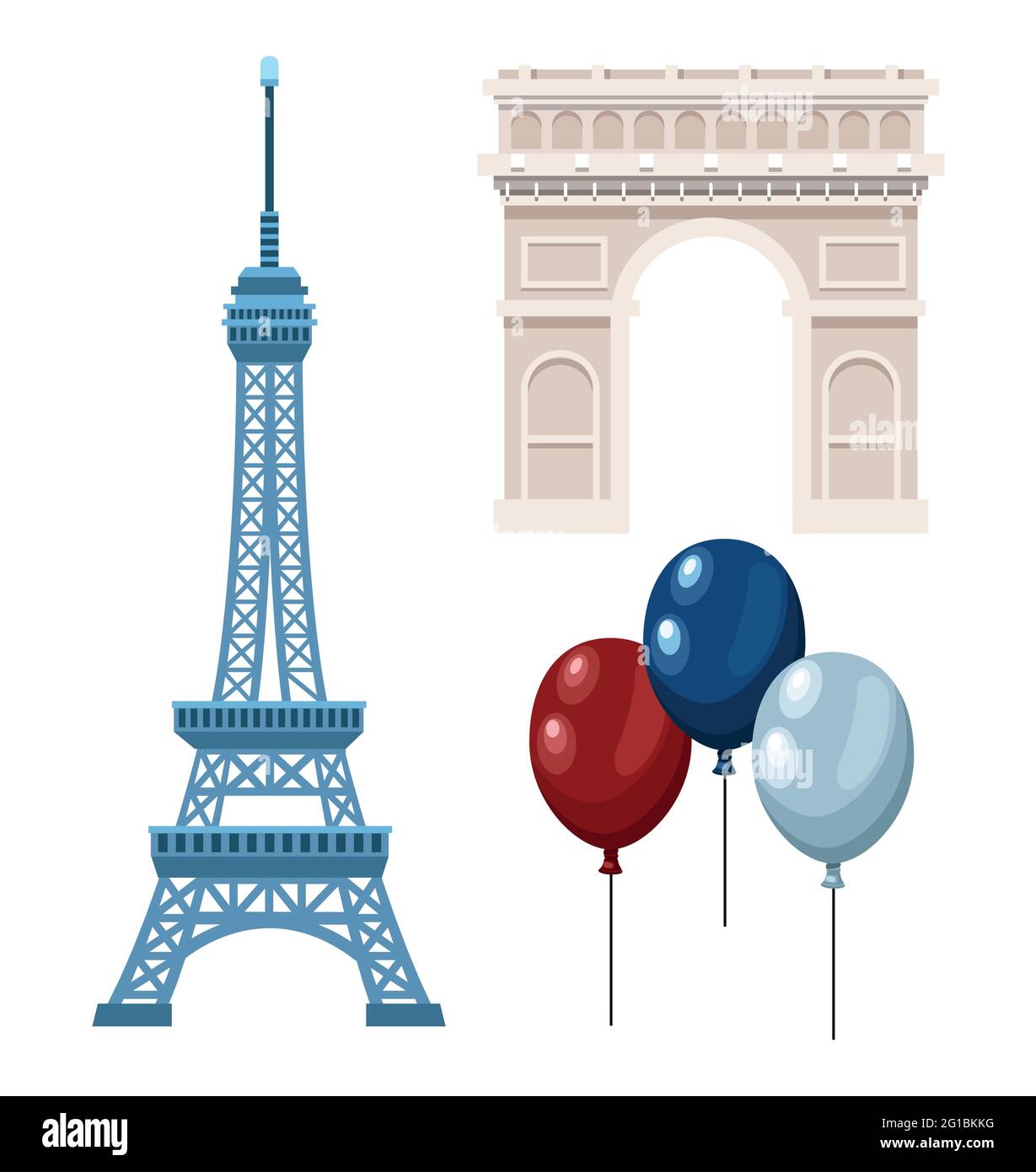 three france celebration icons Stock Vector Image & Art - Alamy
