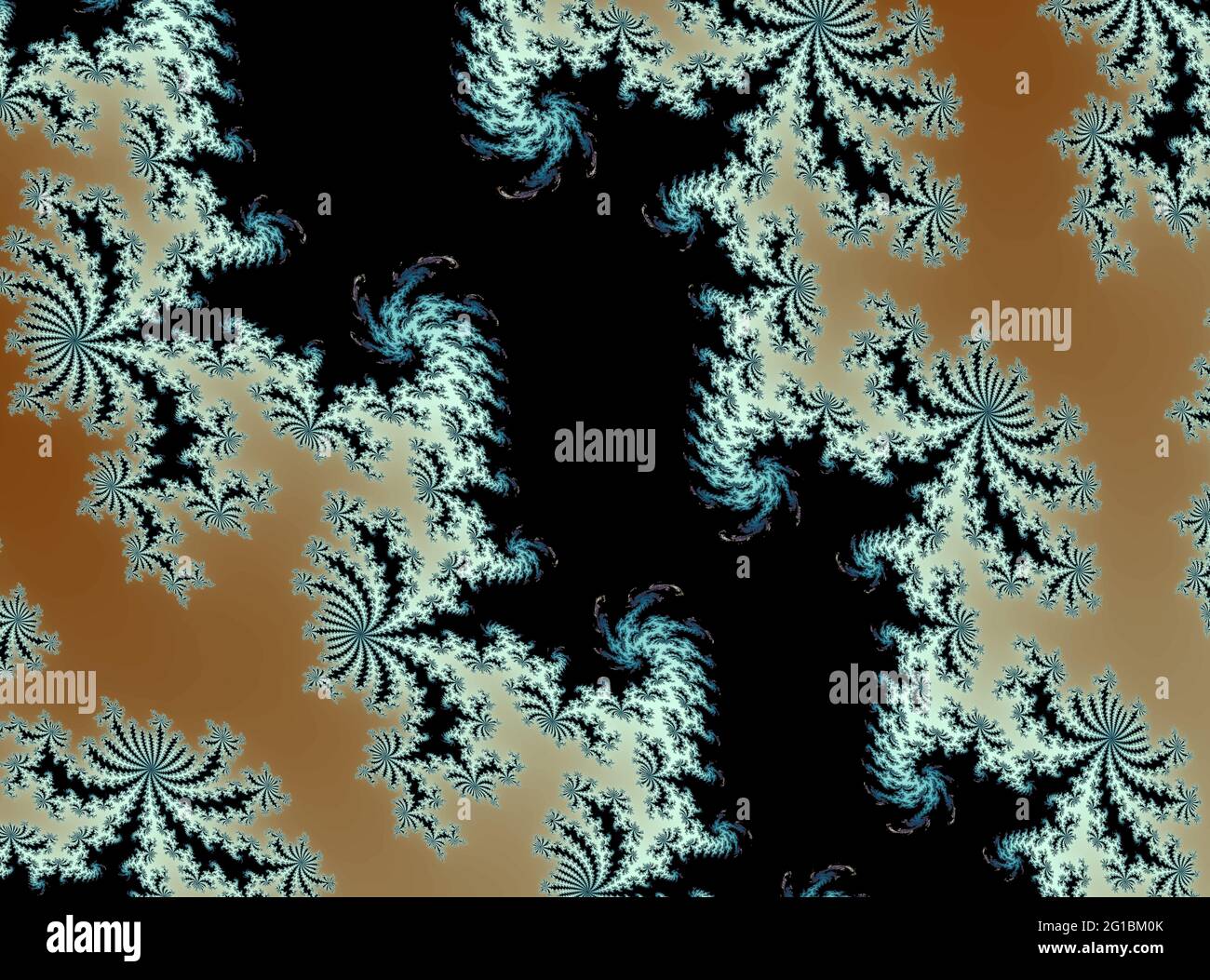 3D-Illustration of a zoom into an infinite mathematical fractal set Stock Photo - Alamy