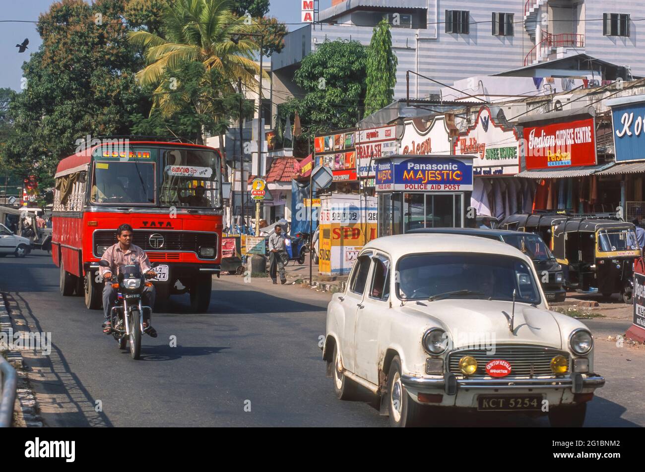 Bus india cochin transportation hi-res stock photography and images - Alamy