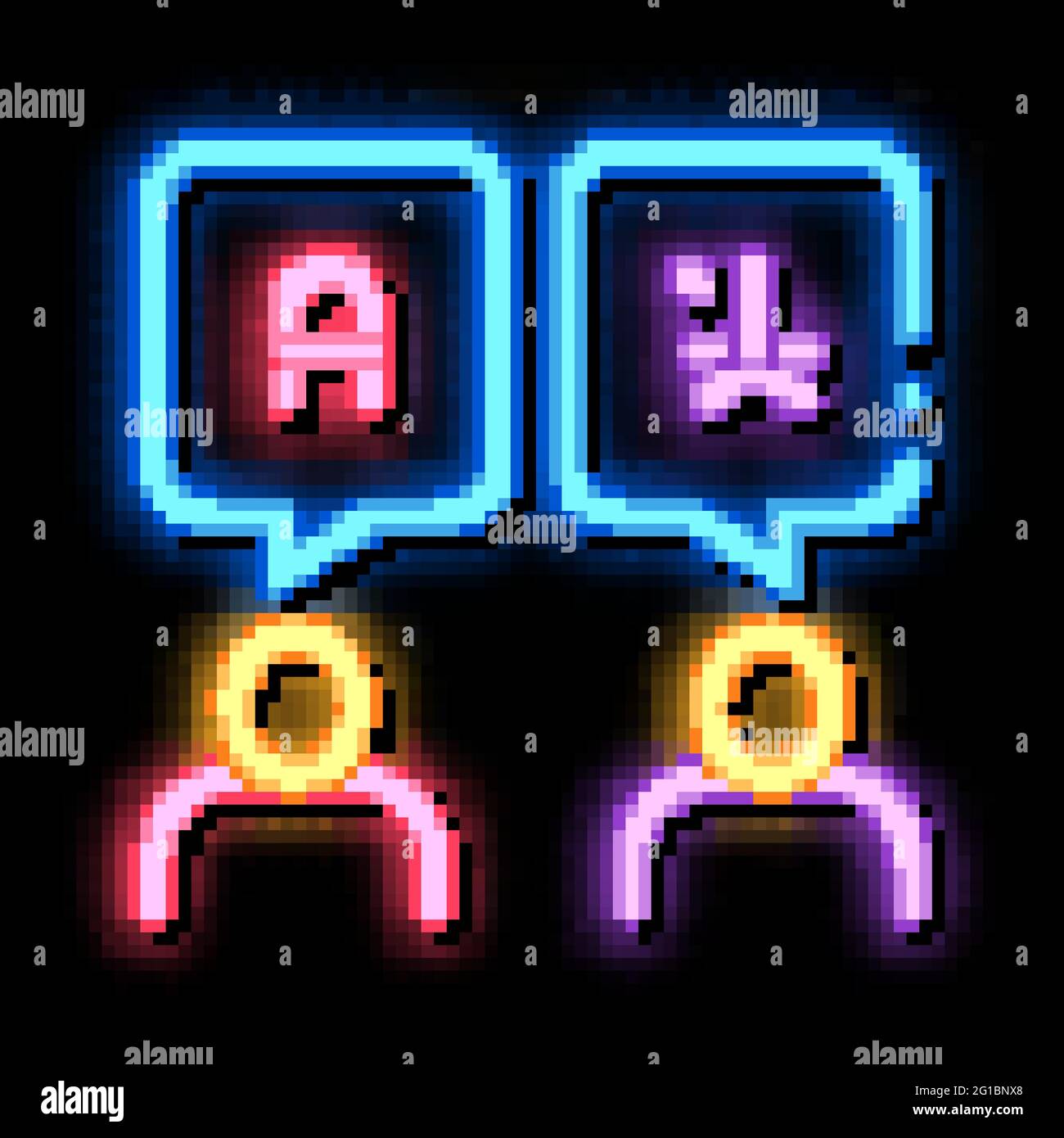 Foreigner languages Stock Vector Images - Alamy