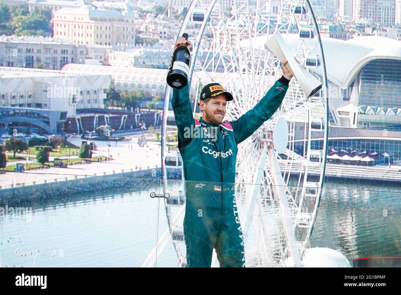 F1 baku podium hi-res stock photography and images - Alamy