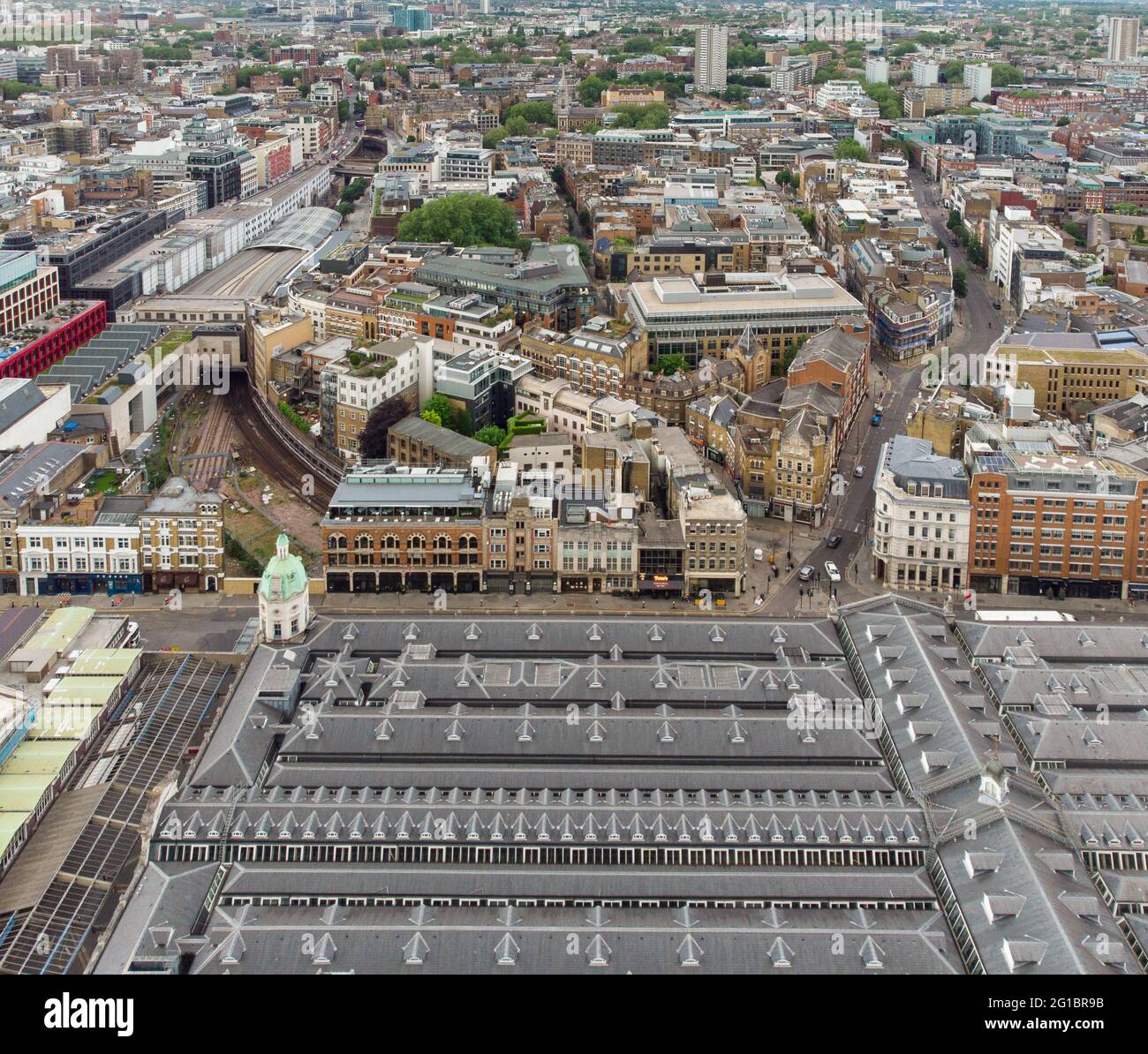 Smithfield market aerial hi-res stock photography and images - Alamy