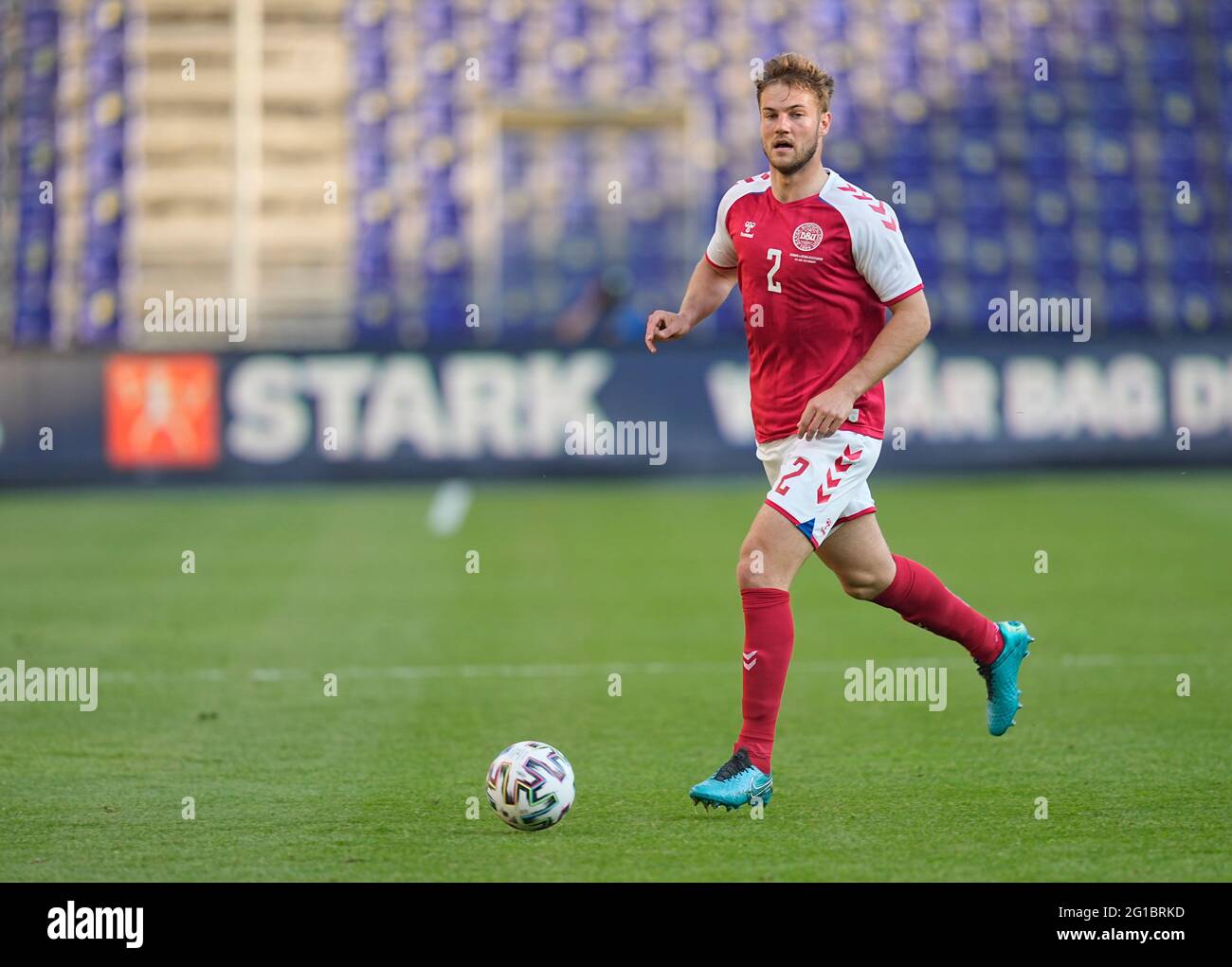 Broendby Stadium, Copenhagen, Denmark. 6th June, 2021. Denmark's ...
