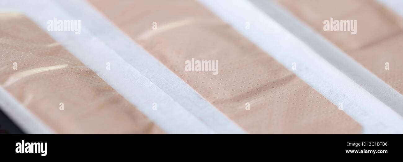 Plaster strips hi-res stock photography and images - Alamy