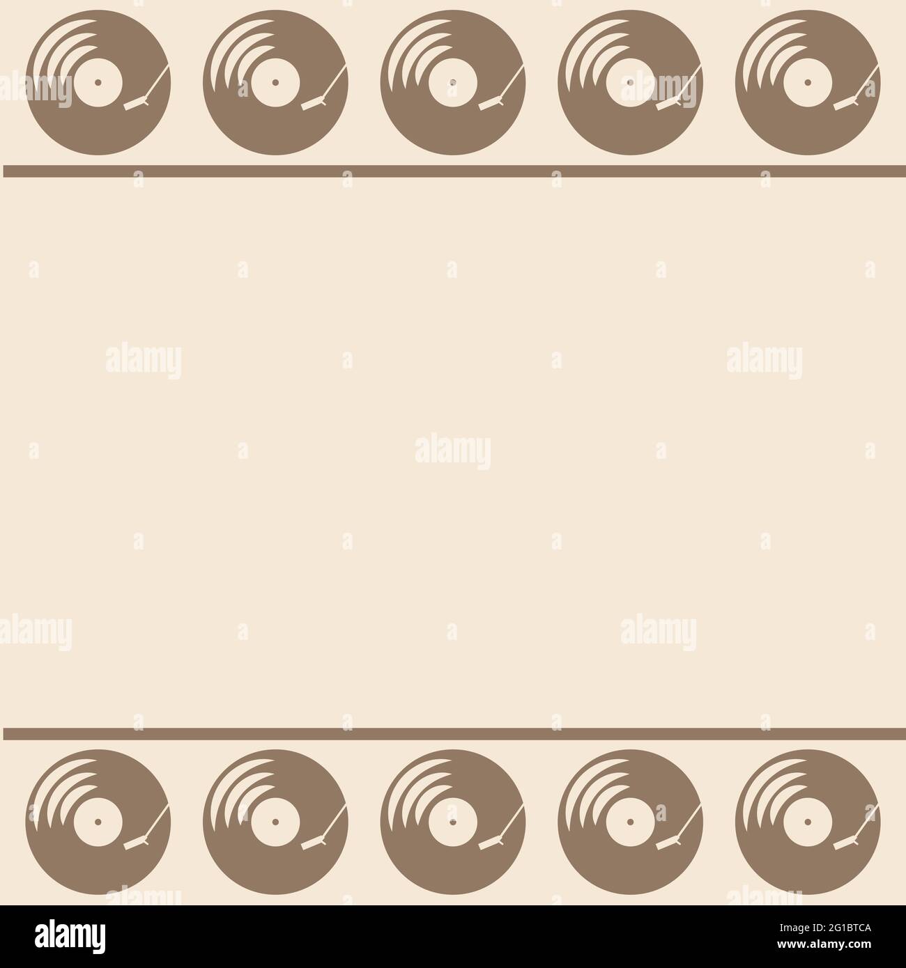 Vinyl records background Stock Vector Images - Alamy