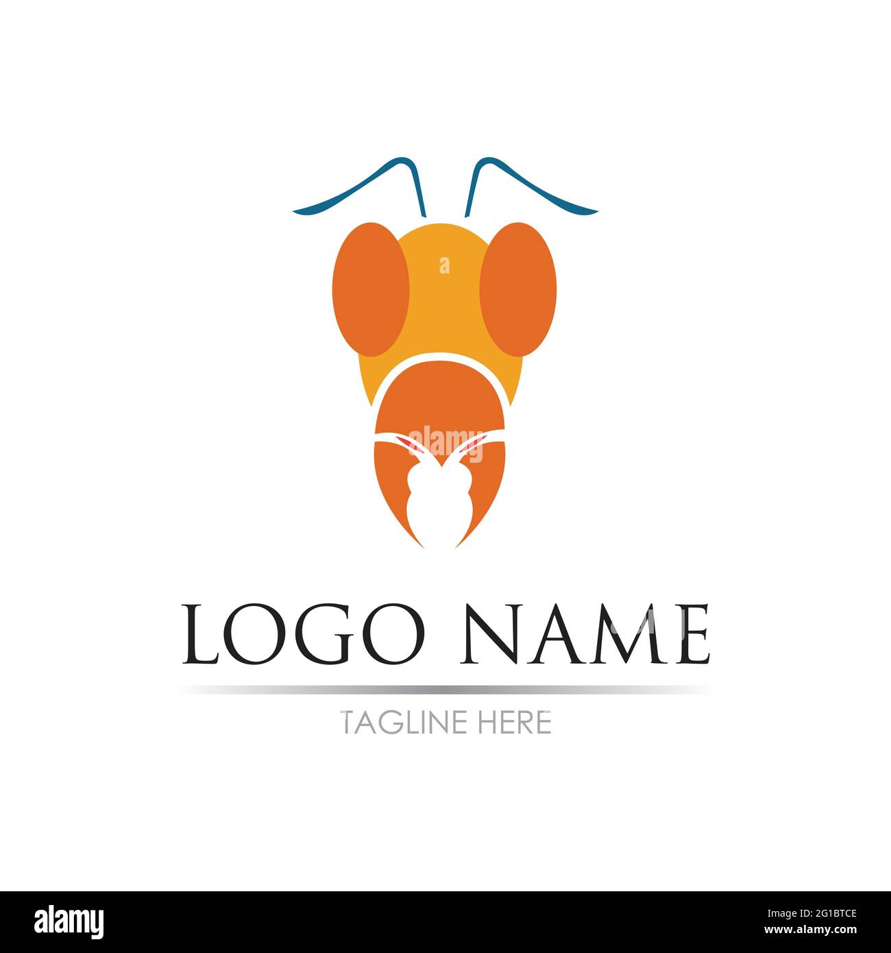 Ant Logo template vector illustration design Stock Vector Image & Art ...