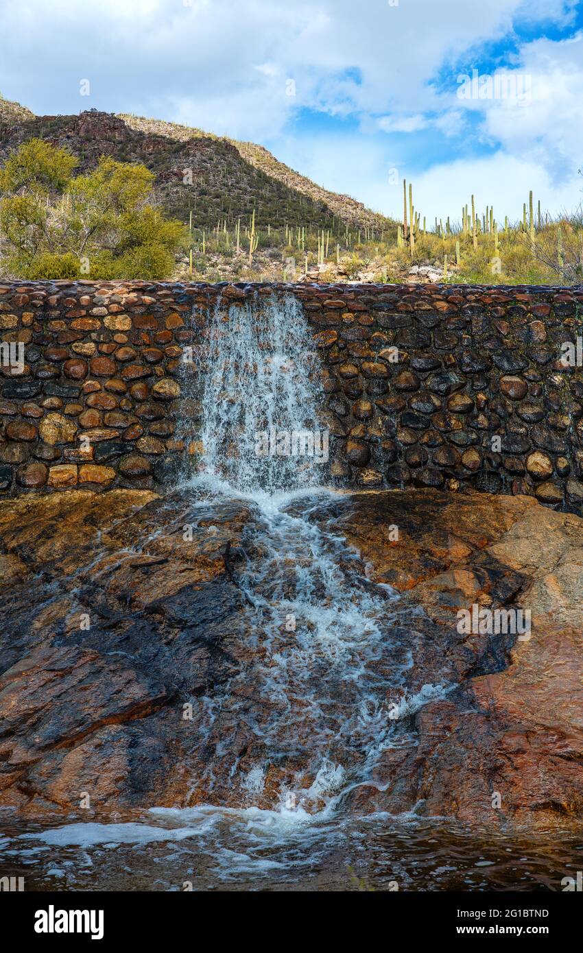 A rare snow in Tucson Arizona Stock Photo - Alamy