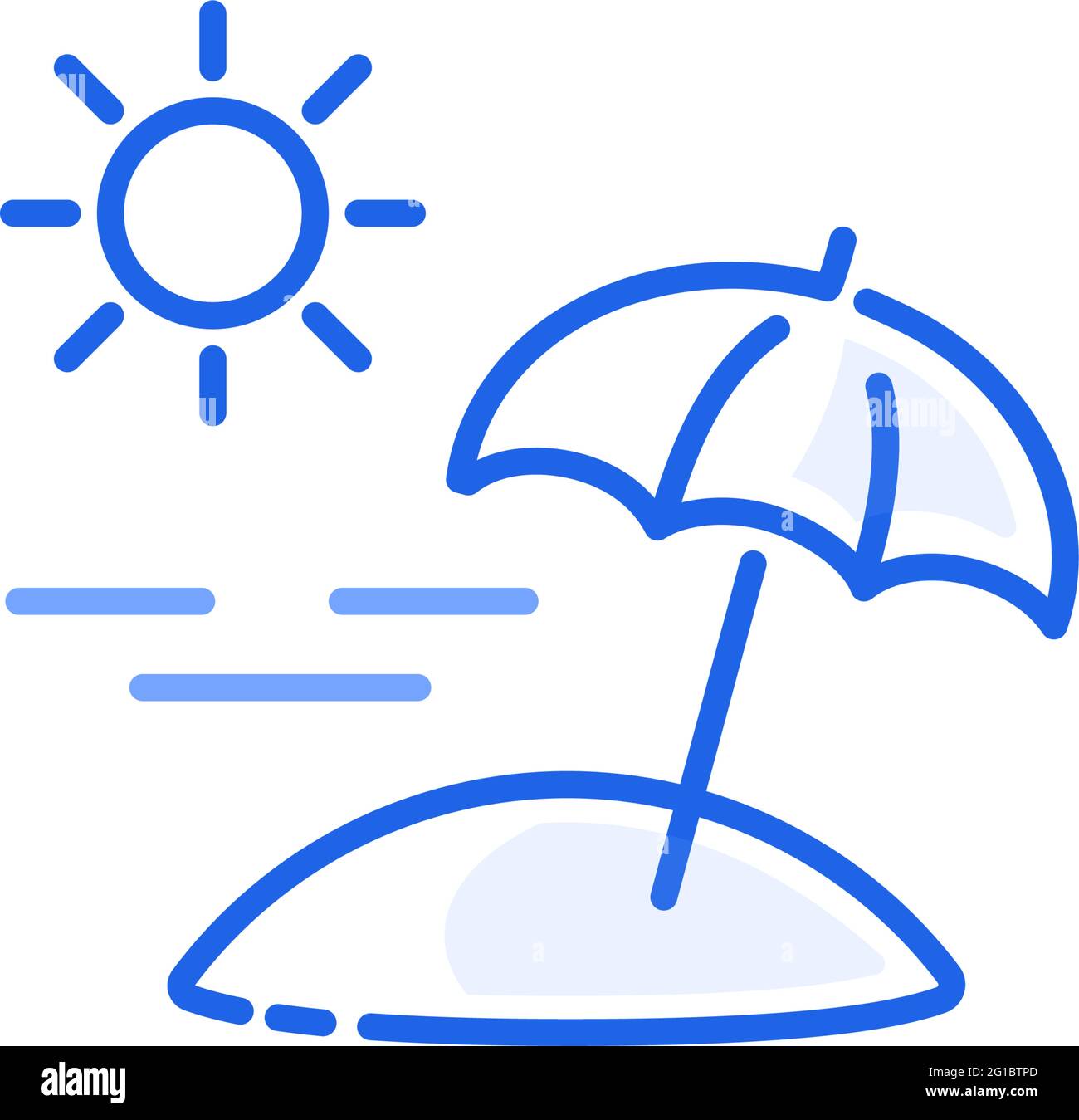 Island drawing outline hi-res stock photography and images - Alamy