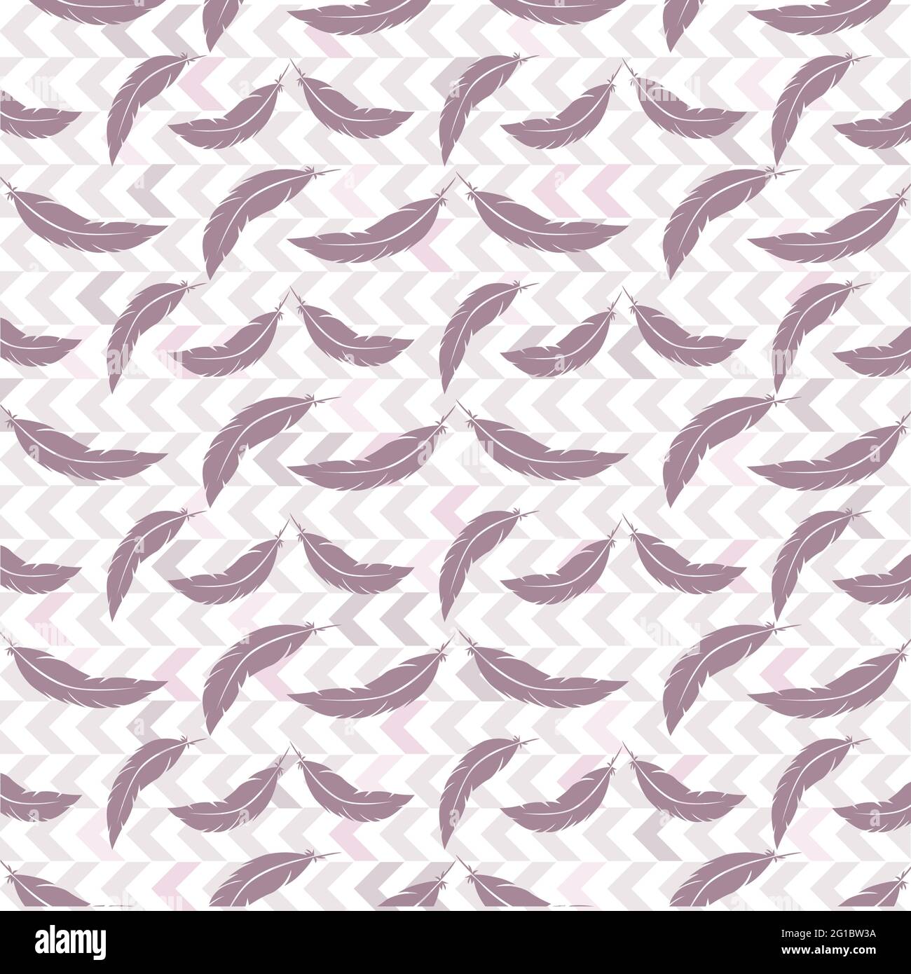 Feather pattern Cut Out Stock Images & Pictures - Alamy