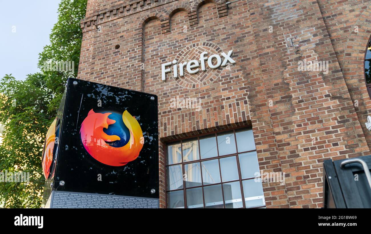 San Francisco, CA, USA - August 2019: Mozilla office building ...