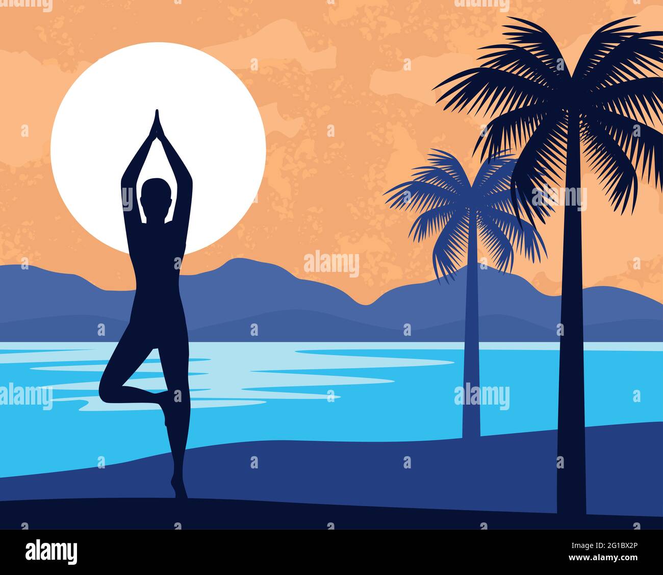 Slim tree Stock Vector Images - Alamy