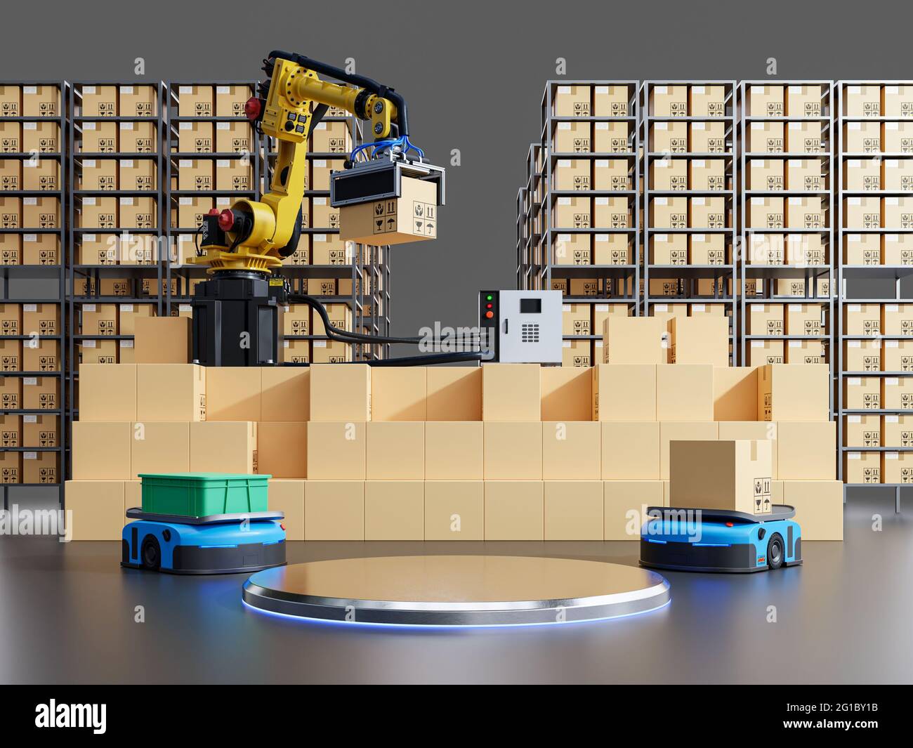 Amazon logistics system hi-res stock photography and images - Alamy