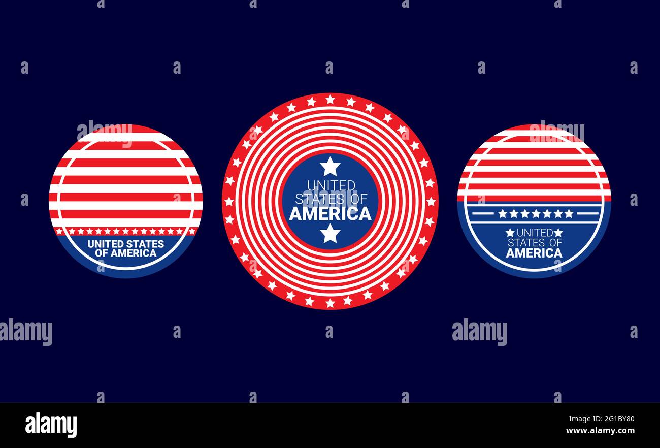 Three stamps Stock Vector Images - Alamy