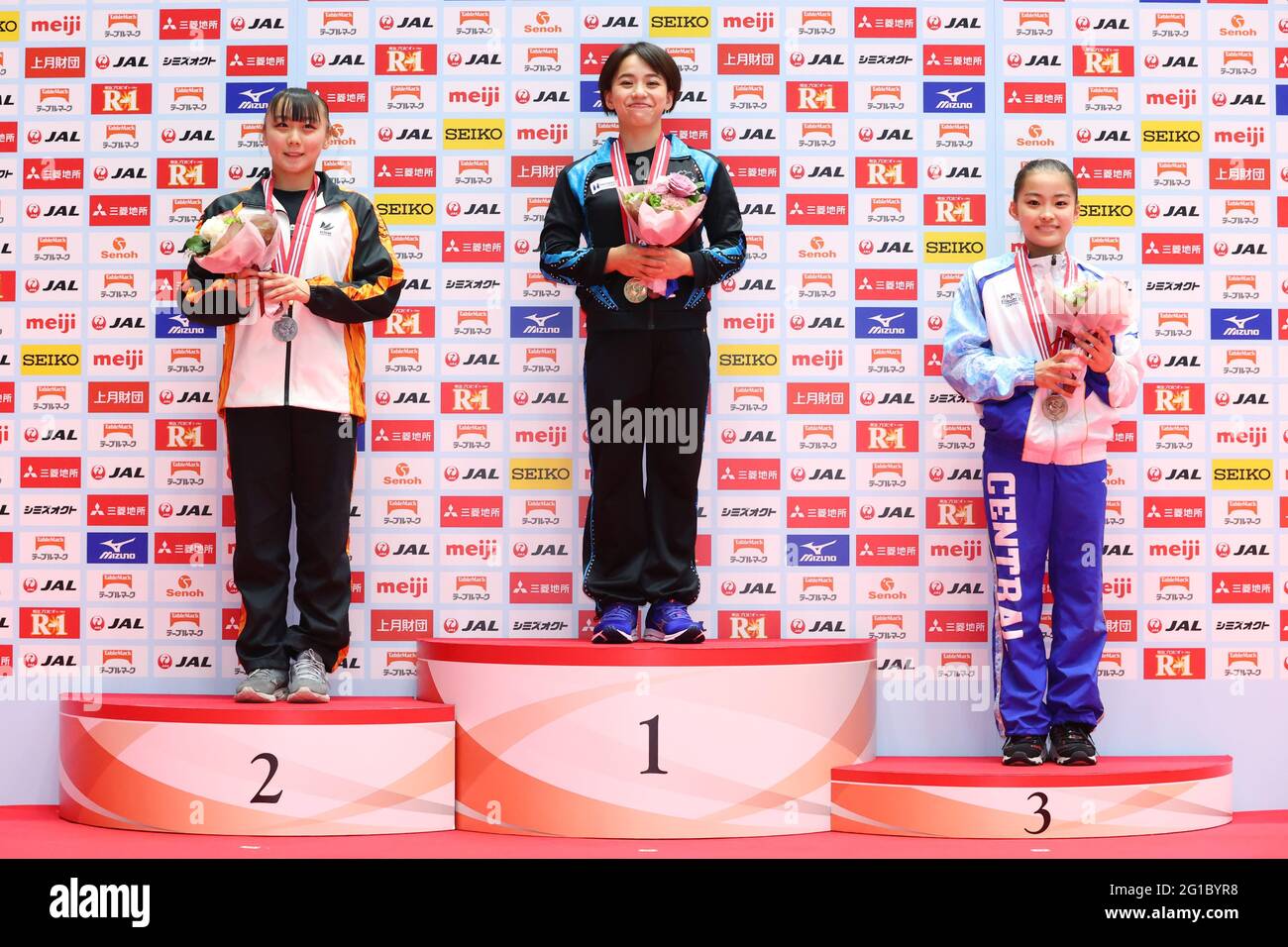 Takasaki Arena, Gunma, Japan. 6th June, 2021. (L to R) Shoko Miyata ...