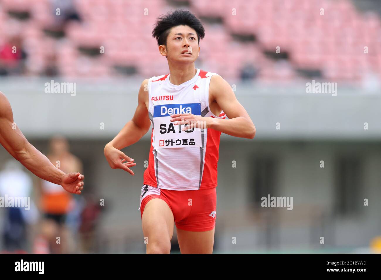 Niigata, Japan. 6th June, 2021. Kentaro Sato Athletics : Denka ...