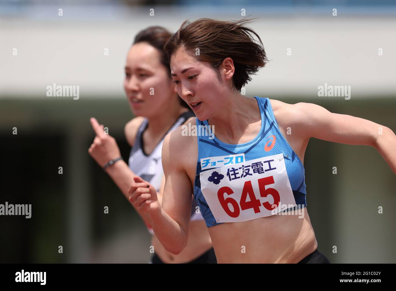 Yamata Sports Park, Tottori, Japan. 6th June, 2021. Sae SHimada, JUNE 6, 2021 - Athletics : Fuse ...