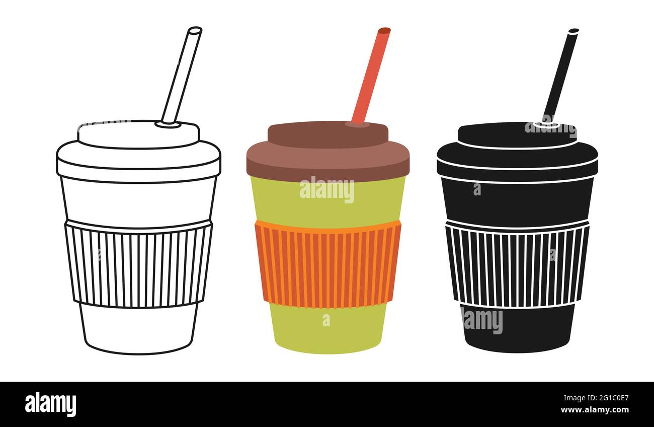 To Go Coffee Cup Silhouette