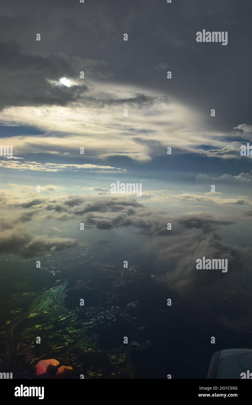 Atlanta airport aerial hi-res stock photography and images - Alamy