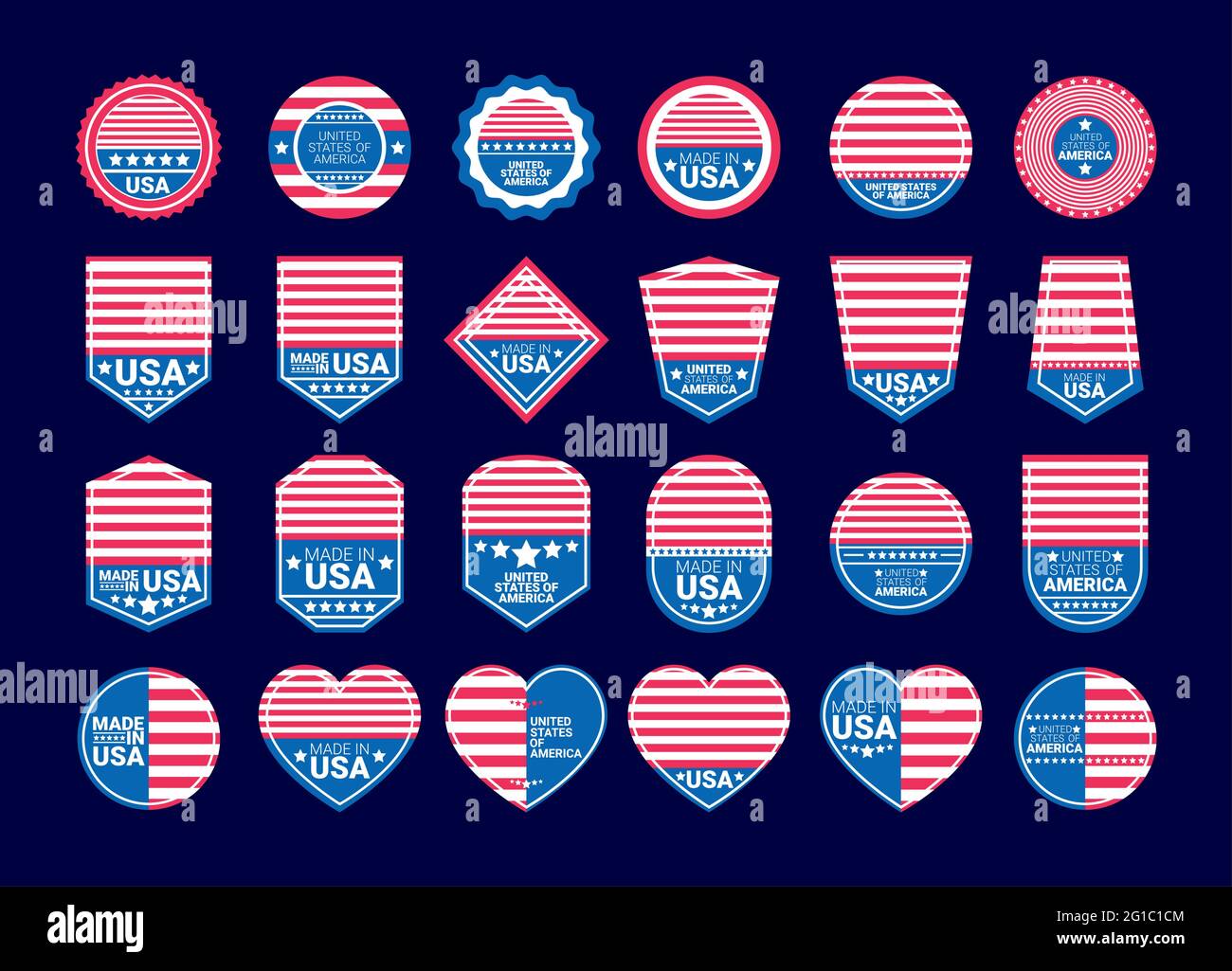 United states stamps Stock Vector Images - Alamy