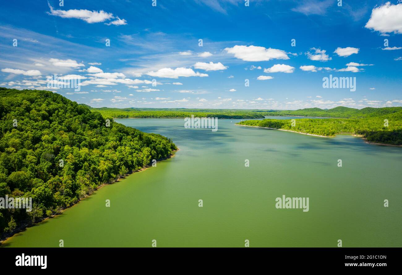 Aerial lake kentucky hi-res stock photography and images - Alamy