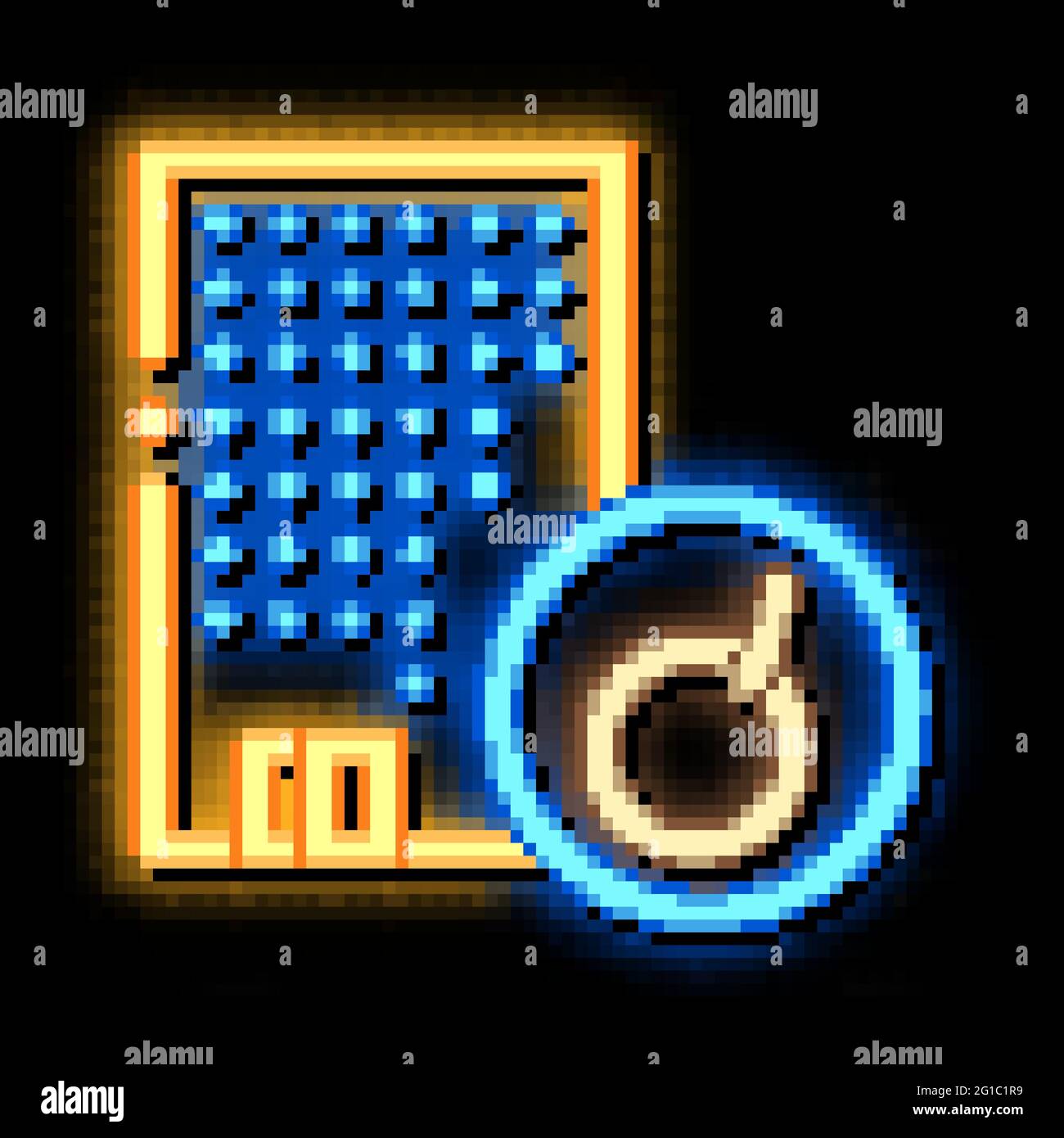 House Bomb Crash neon glow icon illustration Stock Vector Image & Art ...