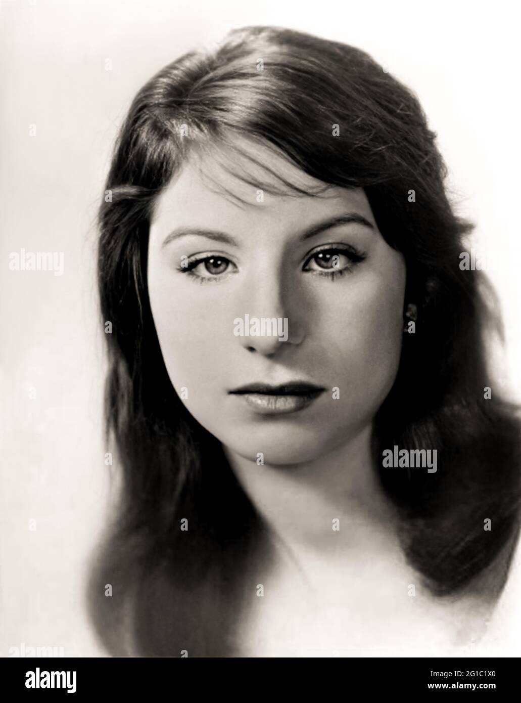 1960 c., USA : The celebrated american singer BARBRA STREISAND ( born ...