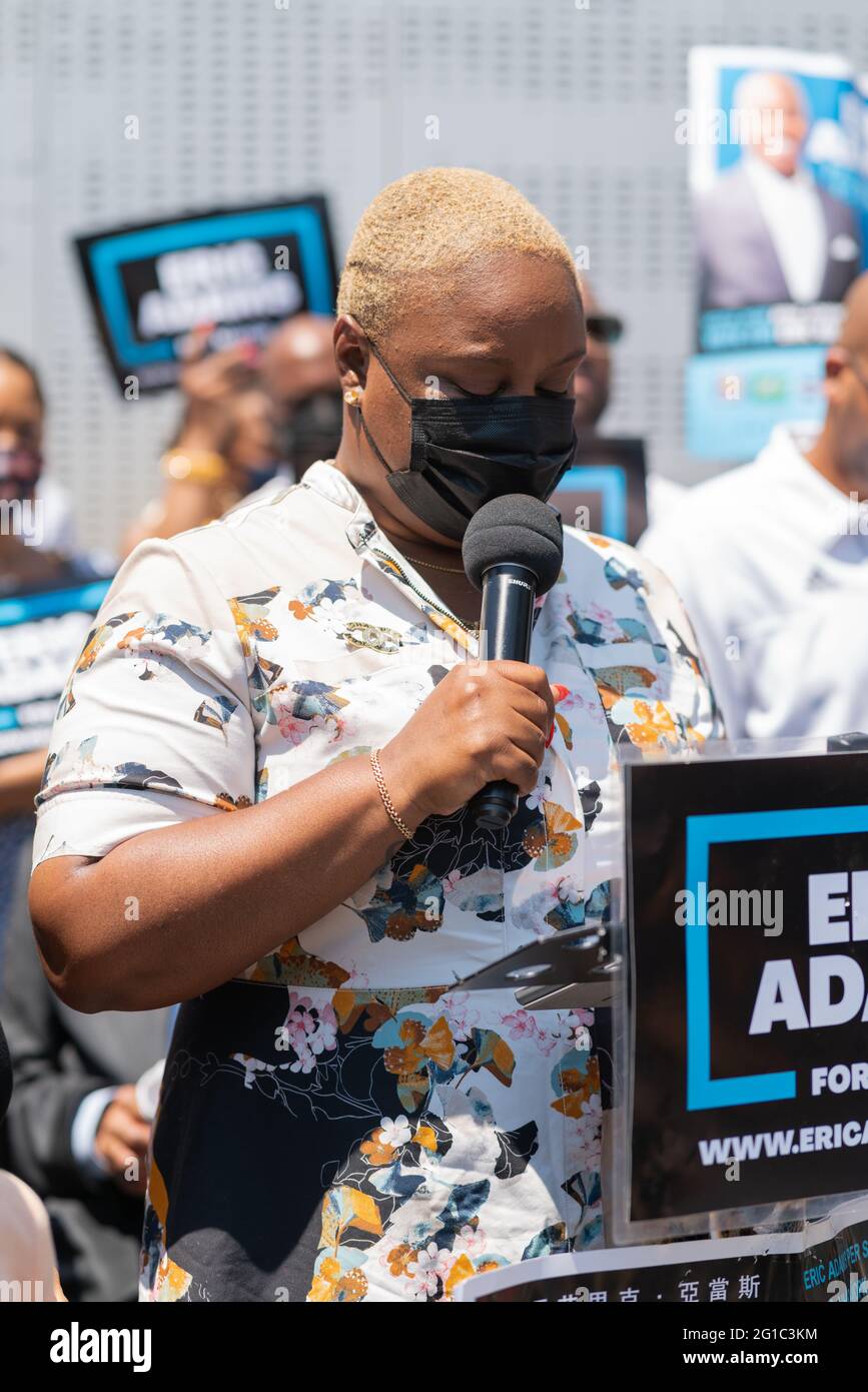 New York City, USA. 06th June, 2021. Miriam Raccah, Executive Director ...