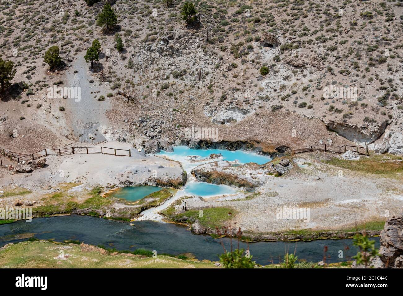 Hot creek geological site hi-res stock photography and images - Alamy