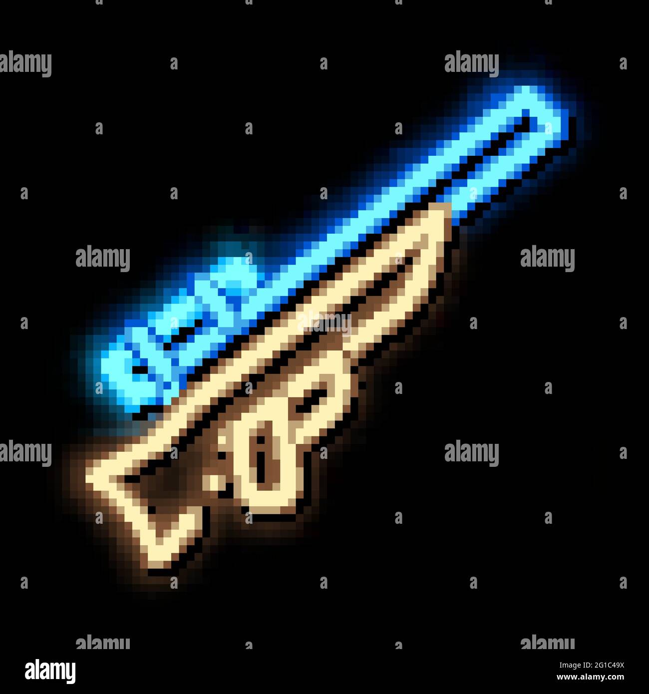 Hunting Gun neon glow icon illustration Stock Vector Image & Art - Alamy