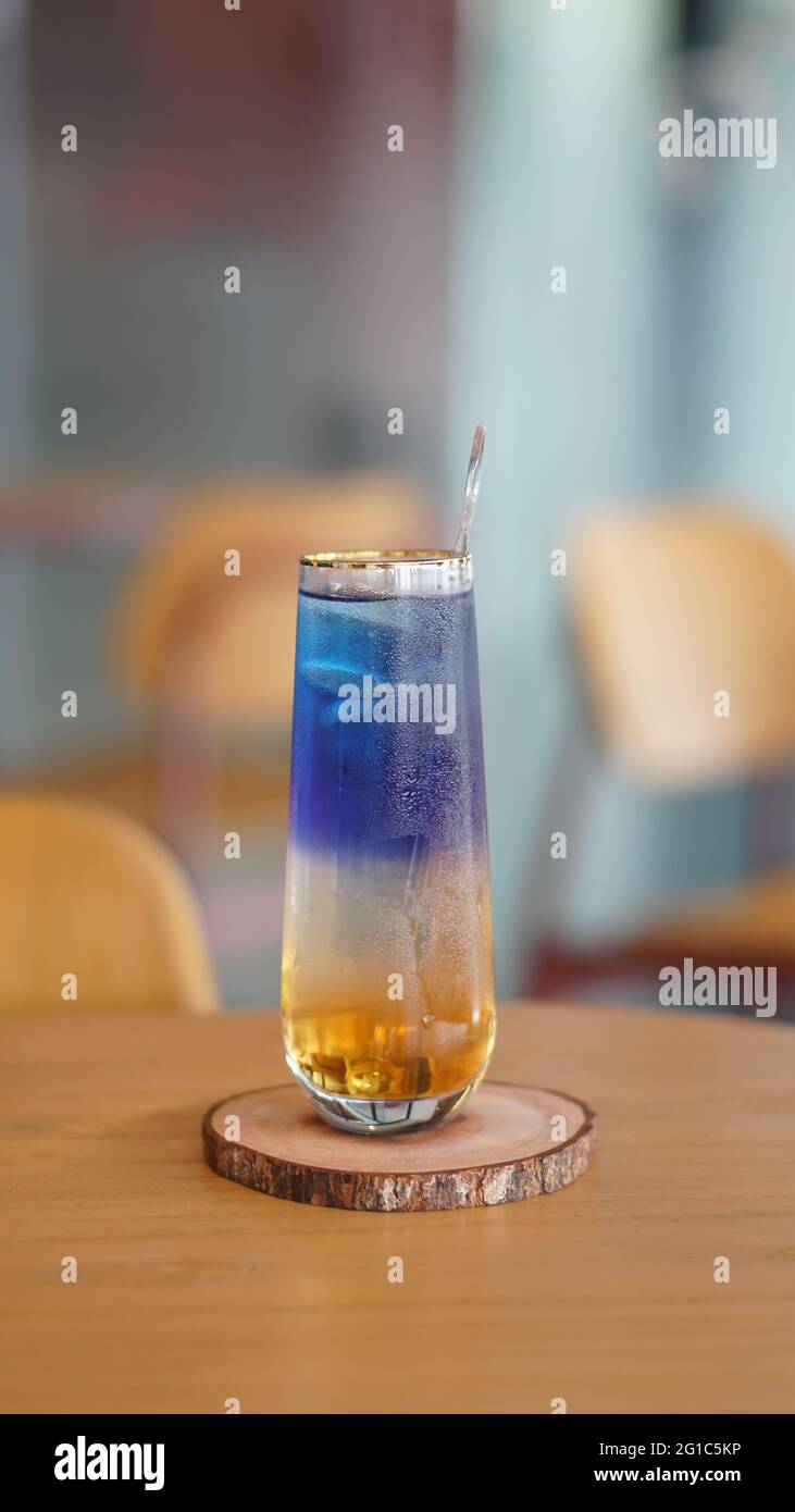 Colorful cold beverage Stock Photo - Alamy