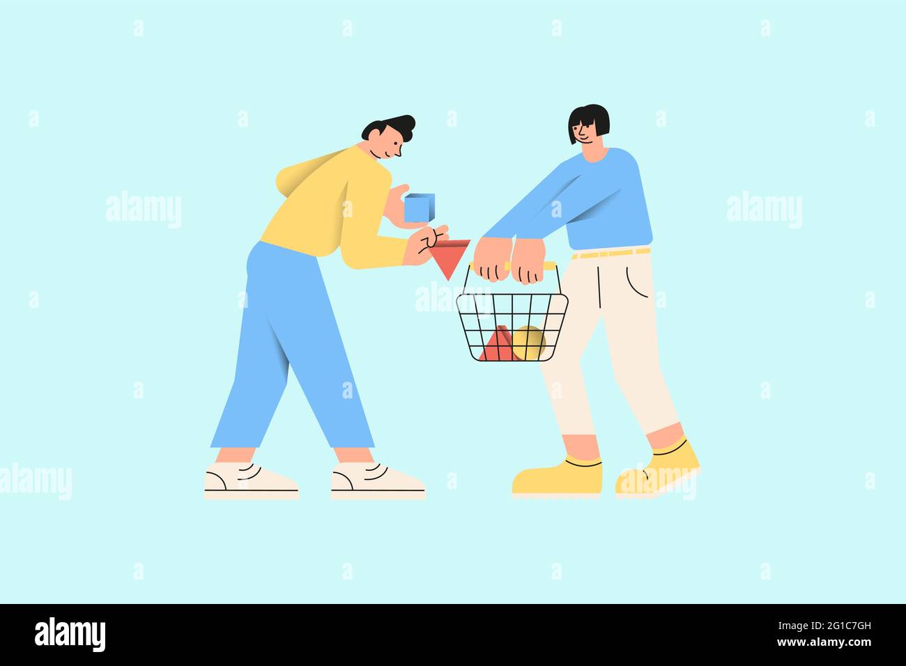 Consumer behaviour Stock Vector Images - Alamy