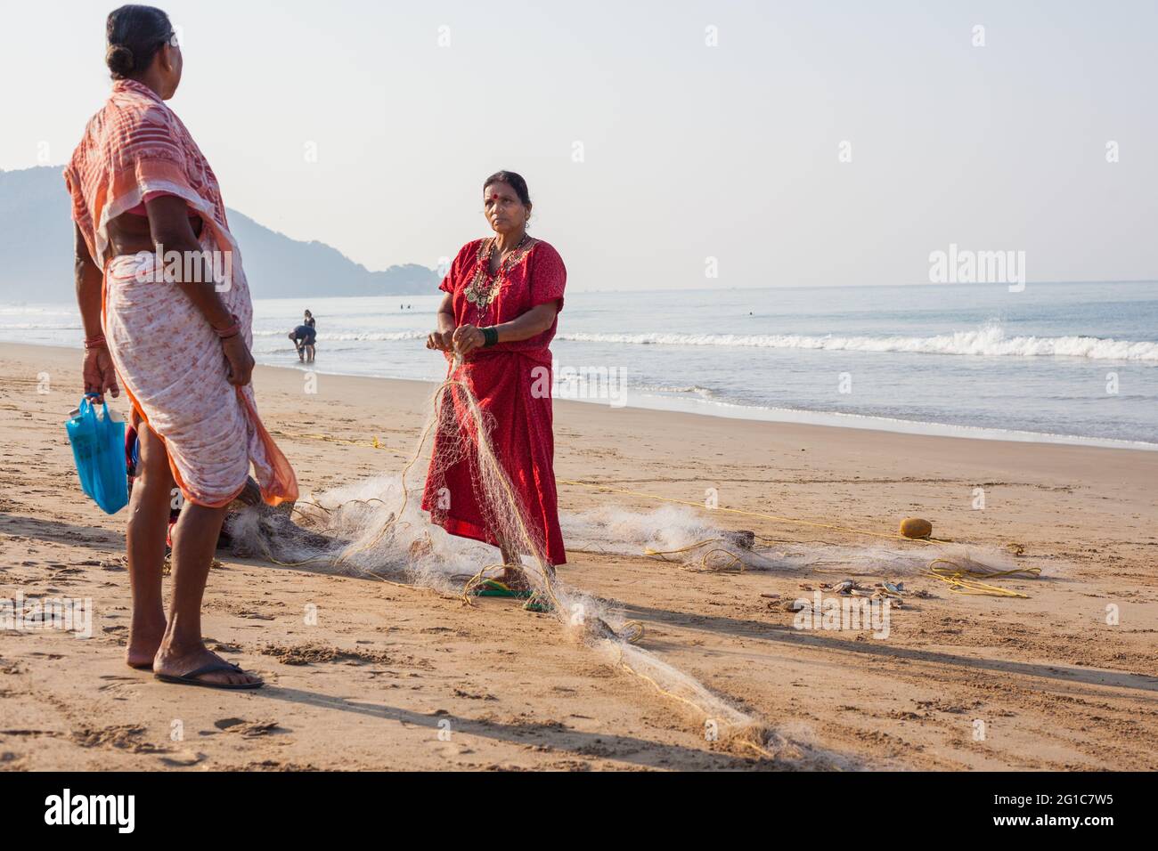 Fisherwoman hi-res stock photography and images - Alamy