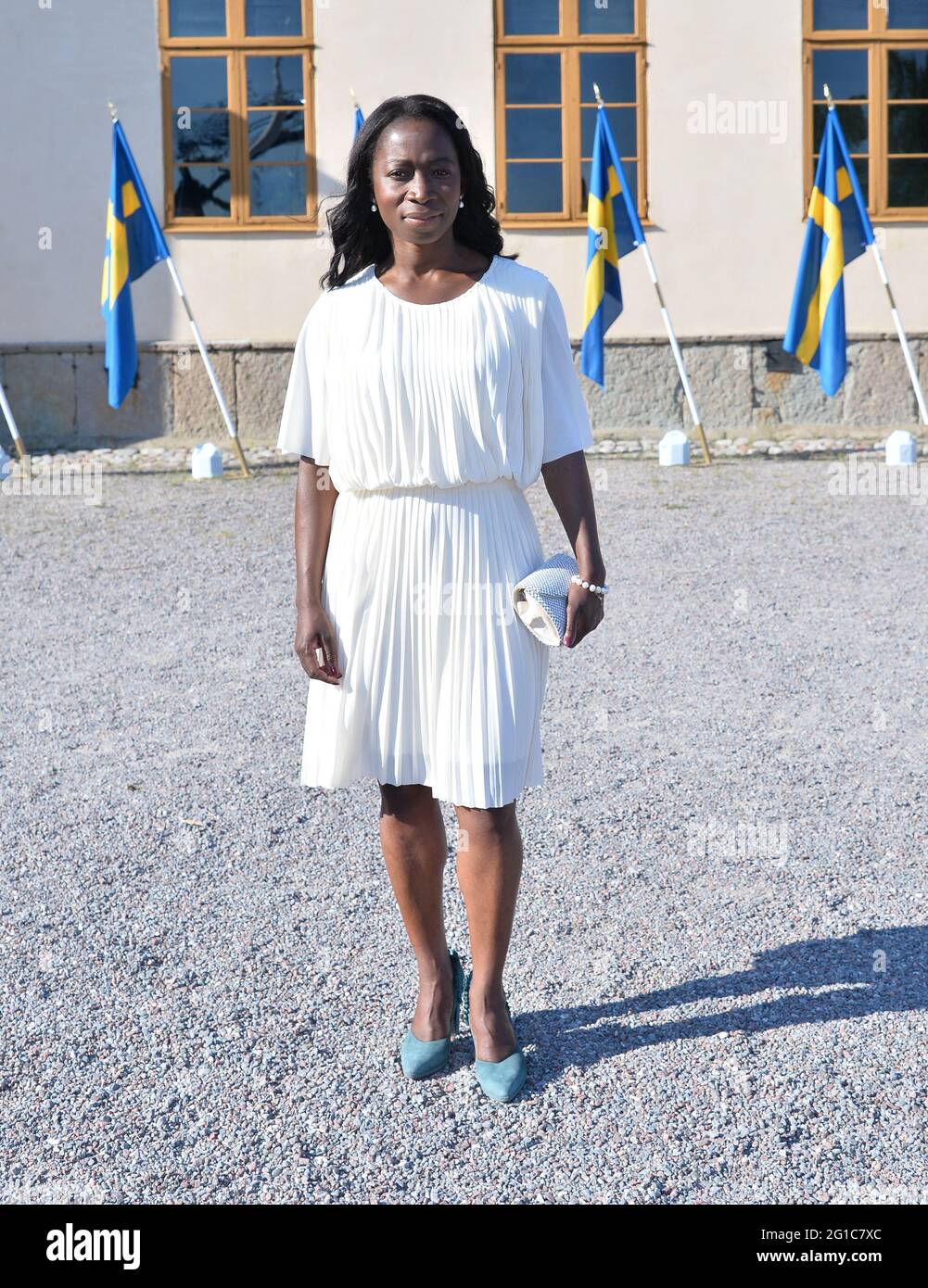 Nyamko Sabuni during Swedish National day celebration at the Royal ...